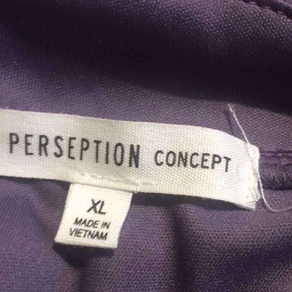 PerSeption Concept | Tops | Nwt Perception Concept Purple Women Top Sz ...